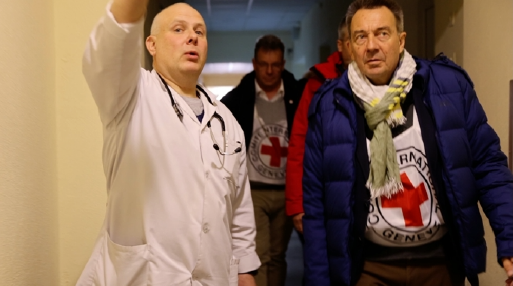 Ukraine: ICRC president visits Ukraine and appeals to the parties to ...